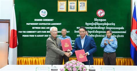 ស៊ីម៉ាក់ និង Imccd ចុះហត្ថលេខាលើកិច្ចសហប្រតិបត្តិការជាដៃគូ លើគម្រោង “បោសសម្អាតមីនតោនតាមសហគមន៍