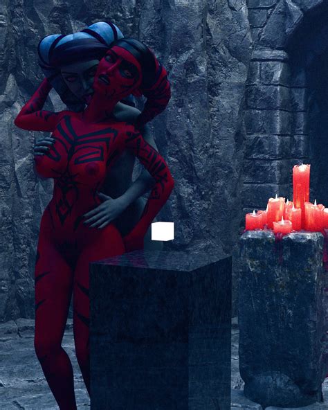 Rule 34 Aayla Secura Clone Wars Darth Talon Pollonix13 Rough Sex Star Wars Twilek Yuri 12447751