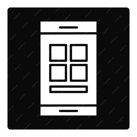 Premium Vector Mobile App Icon