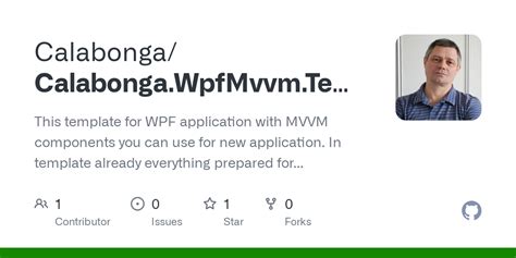 Github Calabongacalabongawpfmvvmtemplate This Template For Wpf