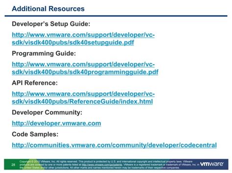 Vmware VSphere Api Best Practices PPT