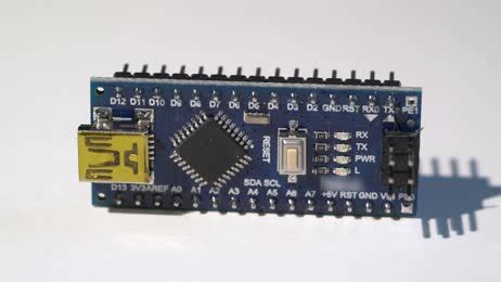 Microcontroller For Prototype Electronic Engineering Arduino Nano HD Video Clip And K Footage