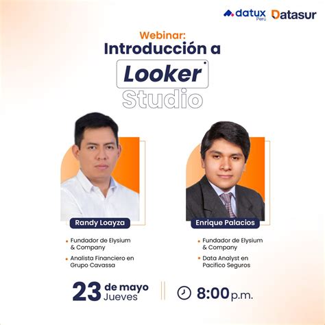 Webinar Introducción Looker Studio Datasur