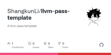 Github Shangkunlillvm Pass Template A Llvm Pass Template