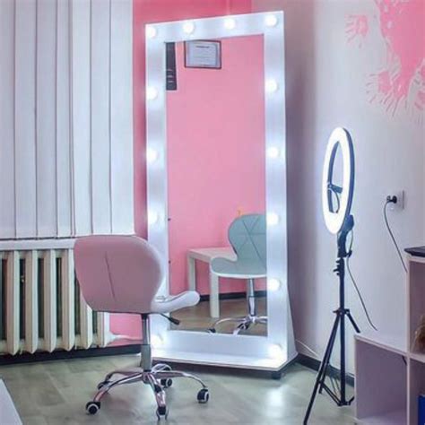 Гримерне дзеркало в повний зріст Стандарт з лампами Id 1752197377 цена 2680 ₴ купить на