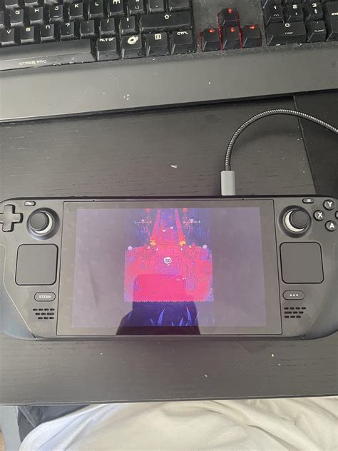 why won t my game play full screen launched via wine r steamdeck
