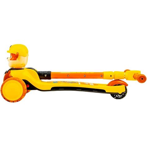 საბავშვო სკუტერი ყავისფერი Extra Ge