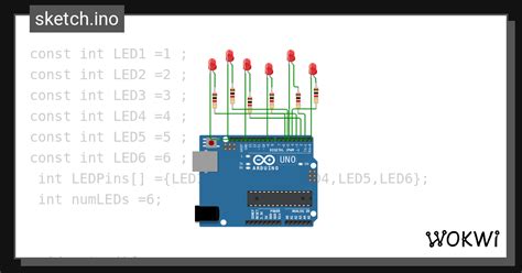 Led1 Wokwi Esp32 Stm32 Arduino Simulator