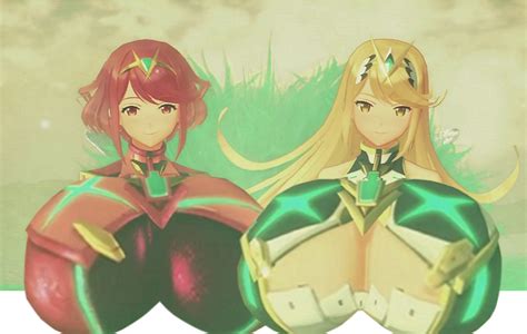 Busty Mythra And Pyra By Omgbruh420 On Deviantart