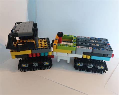 Lego Moc Offroad Tracked Vehicle By Silvansmits Rebrickable Build