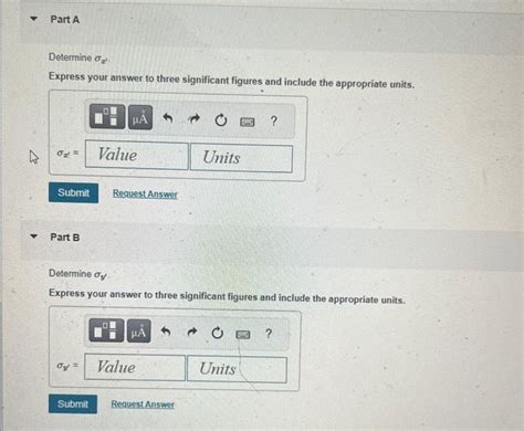 Solved Determine The Equivalent State Of Stress If An