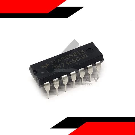 74ls04 Not Gate Ic Powermav Electronics Store