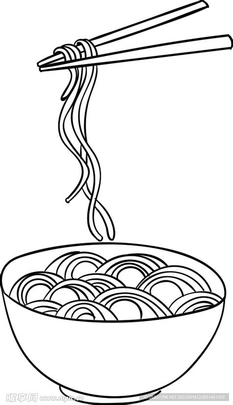 面条绘画图片简笔画 面条简笔画简单 第3页 大山谷图库