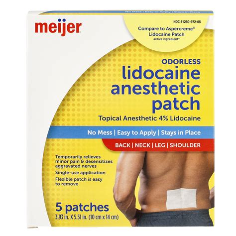 Do Lidocaine 5 Patches Work At Ben Debra Blog