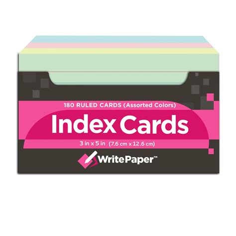 Heavyweight Ruled Grid Index Cards Beyond Just Stationary