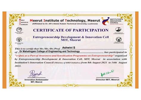 Ashwini Sekar On Linkedin Hi Friends Here Is My Certificate Of Participation In A Quiz On…