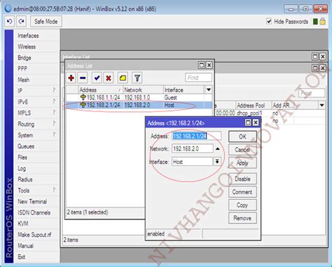 Konfigurasi Dhcp Server Di Mikrotik Os Menggunakan Winbox