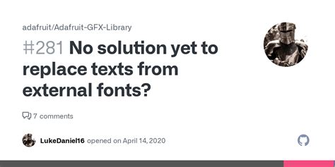 No Solution Yet To Replace Texts From External Fonts · Issue 281