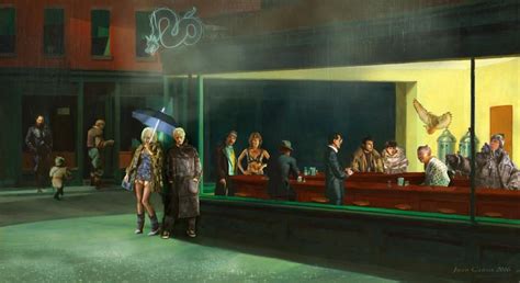 F U T U R E N O I R Nighthawks Revisited Plakat Hintergrundbilder