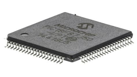 microchip pic18f87j50 i pt 8bit pic microcontroller pic18f 48mhz