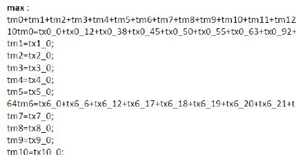 Linear Program Generated By POLY 2 Download Scientific Diagram