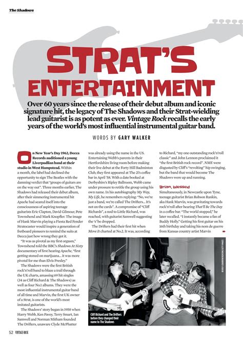 Vintage Rock Presents Magazine The Brits Of Rocknroll Back Issue