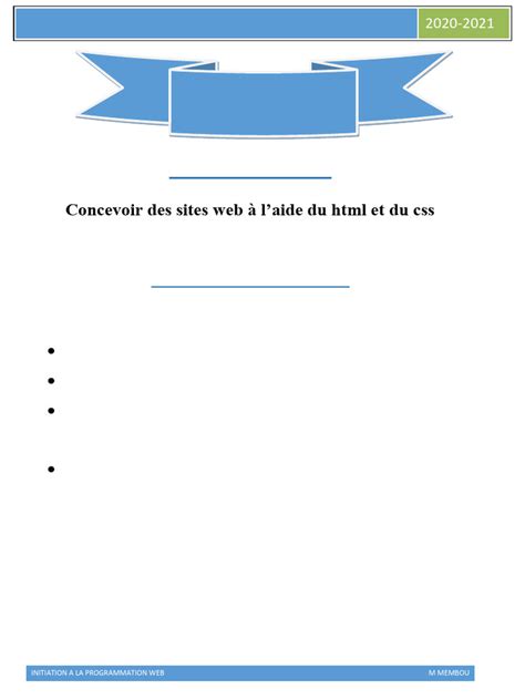 Programmation Web Pdf