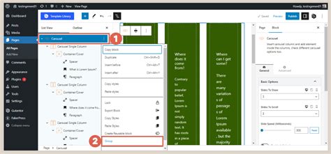 How To Create Slider In Wordpress Using Gutenberg Block Editor Tonjoo