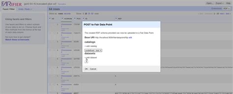 Github Fairdatateam Fairifier A Tool To Make Data Fair