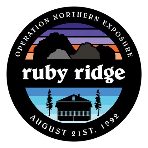 Ruby Ridge Northern Exposure Vinyl Stickers