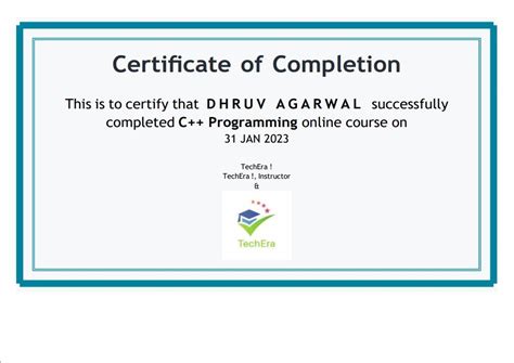 Dhruv Agarwal On Linkedin Cplusplus Certified Programmingjourney