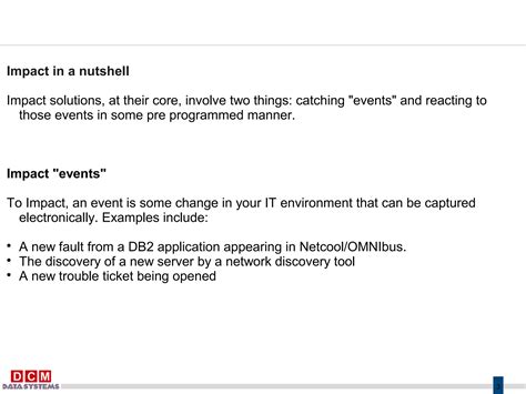 Netcool Impact Docs PPT Email Internet