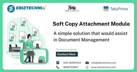 soft copy attachment module tally prime software free demo available
