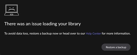 roon library loading issue due to failed automated backup on rock ref