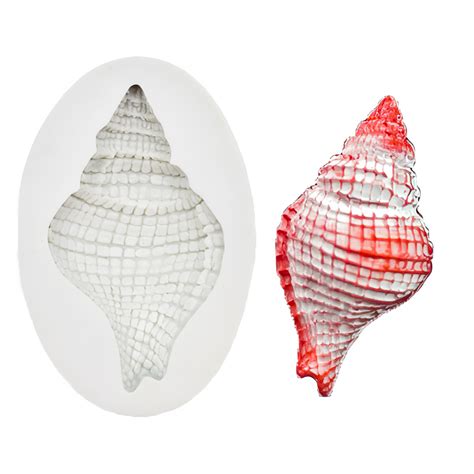 Silicone Mould Tulip Sea Shell For Resin Epoxy Bengacraft Sa