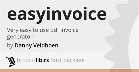 Easyinvoice 1 0 0 [not Recommended] Lib Rs