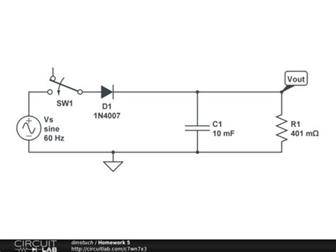 homework 5 circuitlab