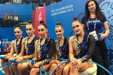 ВИДЕО Сенсация в художественной гимнастике Россия проиграла групповые упражнения Эстония — 7
