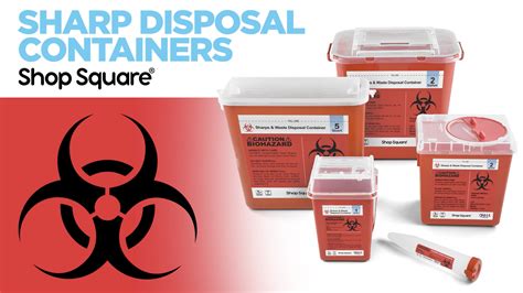 Sharps Container 2 Gallon 2 Pack Sharps Containers For Home Use Sharps Disposable Container