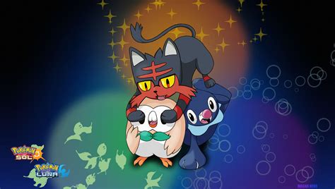 Rowlet Popplio And Litten Pokemon Drawn By Magna Neko Danbooru