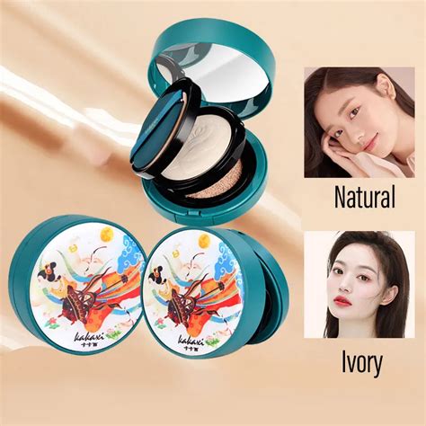 방수 컴팩트 파우더 더블 레이어 에어 쿠션 Bb 크림 메이크업 세팅 파우더 2 In 1 오일 컨트롤 컨실러 메이크업 도구 Aliexpress