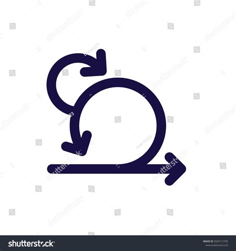 Agile Scrum Process Development Icon Stock Vector Royalty Free Shutterstock