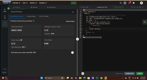 Manish Kumar On Linkedin Gfg160 Gfg160 Gfg Codingchallenge