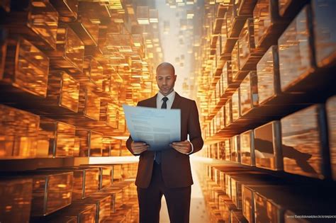 Premium Photo Streamlining Business Operations With An Automated Document Management System