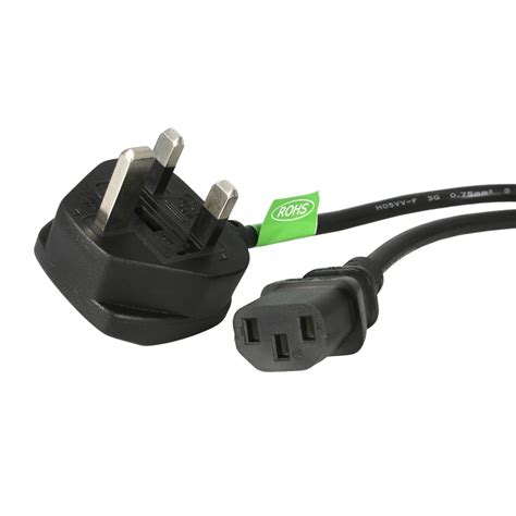 Buy StarTech PXT101UK 6 Ft Standard UK Computer Power Cord Comms Express