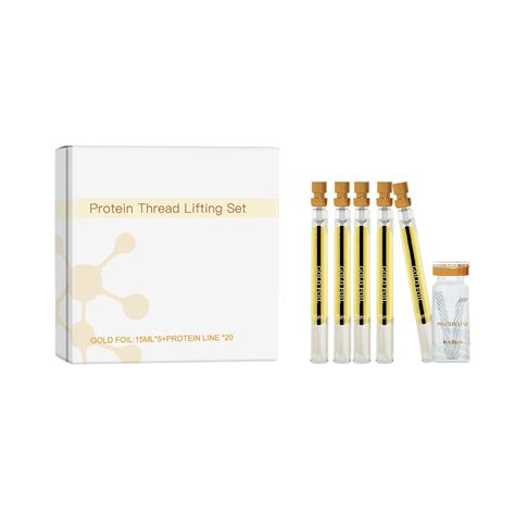 protein embedding thread lifting kit helps improve skin firmness