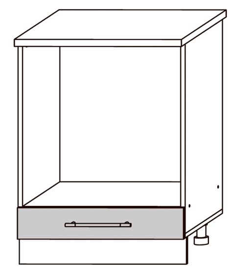 ᐉ Милена шкаф нижний ШНД 600 купить в Ростове недорого по цене от 3978 руб Арко Мебель