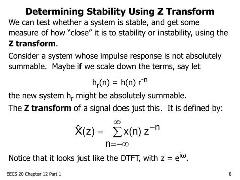PPT Stability And Z Transforms PowerPoint Presentation Free Download ID 526743