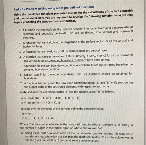 Solved Ask B Problem Solving Using Set Of Pre Defined
