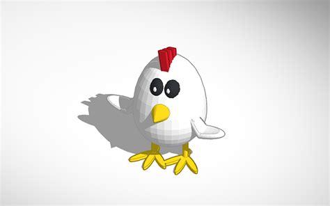 3d Design Ange΅s Chicken Tinkercad
